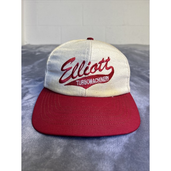 Snap | Accessories | Vtg Elliott Turbomachinery Hat Logo Made In Usa ...